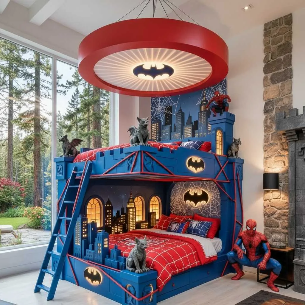 Elevate Your Child's Room with Superhero Bunk Beds - A Fun and ...