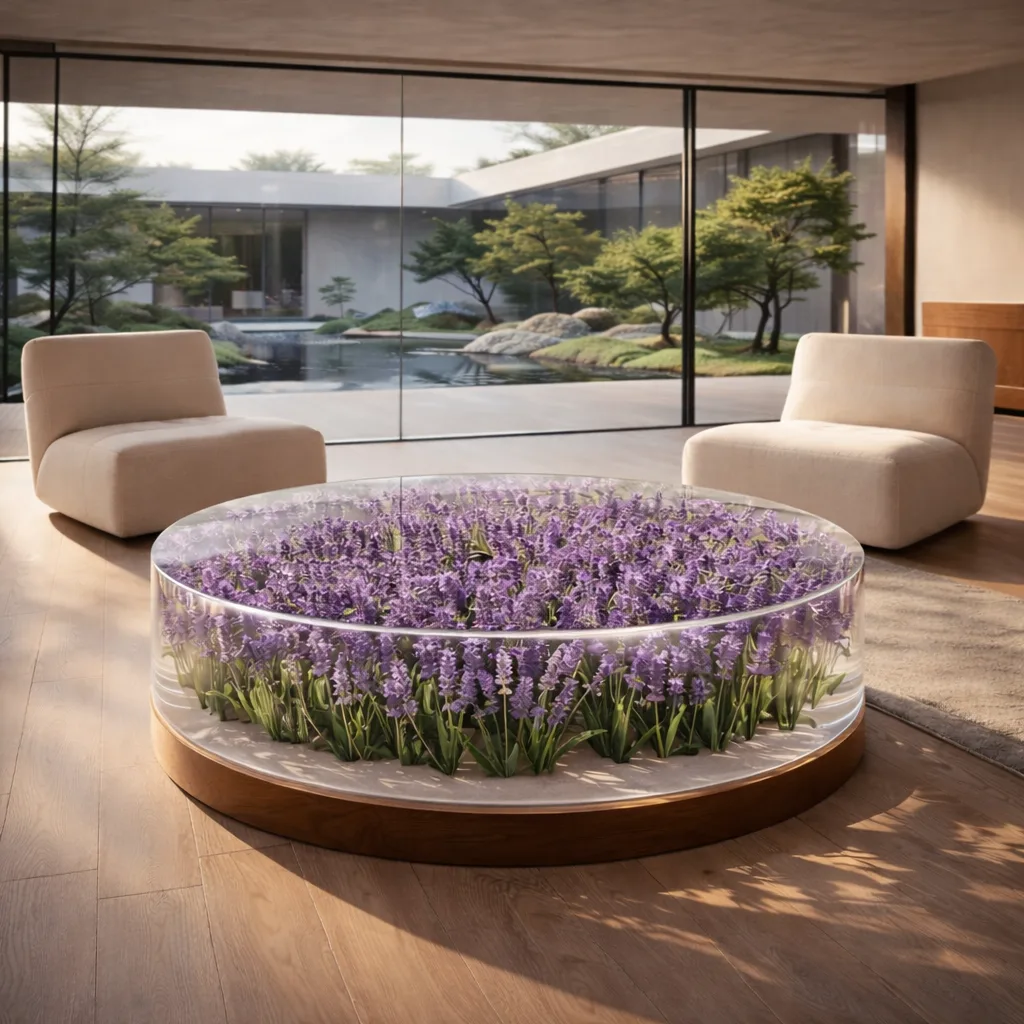 Transform Your Living Space with Stunning Epoxy Flower Coffee Tables ...